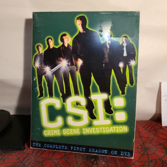 Media | Csi Complete Season One Dvd Tv Showbox Studio 1 | Poshmark
